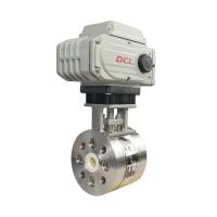 China 2-Way / 3-Way Clamp Connection Electric Actuated Stainless Steel Ball Valve for sale