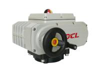 China 1000Nm-2500Nm AC110V AC220V AC380V quarter turn actuator for sale