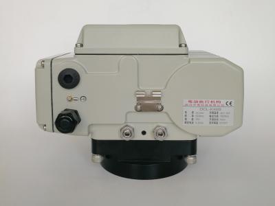 China IP67 1/4 Turn 10000 Cycles AC24V Quick Open Electric Actuator for sale