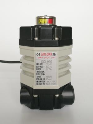 China CE CSA  RohS DC12V 15S 18Nm Small Quarter Turn Electric Actuator for sale