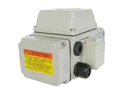 China Over Torque Ball Valve 15W 3 Phase Quarter Turn Electric Actuator for sale