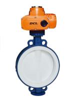 China Low Leakage Vacuum SS316 Explosion Proof Electric Butterfly Valve for sale