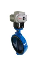 China Fluorine Lined DN250 SS316L Electric Butterfly Valve for sale