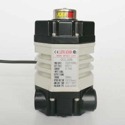 China Aluminum Alloy Casing Subminiature Quarter Turn Actuator for sale