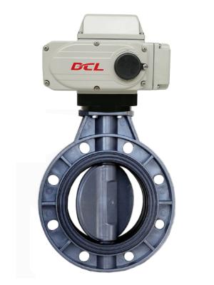 China Modulating Type DC Brush Motor Quarter Turn Actuator for sale