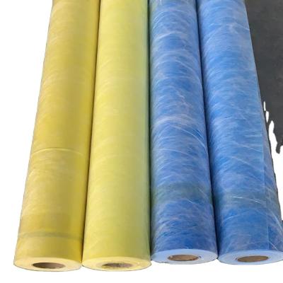 China 60N/cm Tensile Strength Polyethylene Polypropylene Fiber Compound Rolling Waterproof Membrane for Bathroom for sale