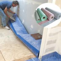 China PE PP Bathroom Tile Waterproof Membrane Floor And Wall Moisture Barrier for sale