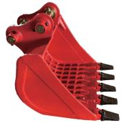 China Wheel Loader Excavator Attachment 5-60 Ton Excavator Skeleton Bucket for sale
