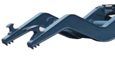 China High Efficiency Excavator Clamp Arm with Adjustable Boom and Large Diameter Cylinders for Car Dismantling for sale