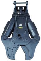 China Double-Cylinder Hydraulic Shear with 360° Rotation and Alloy Blade for Excavator Attachment for sale