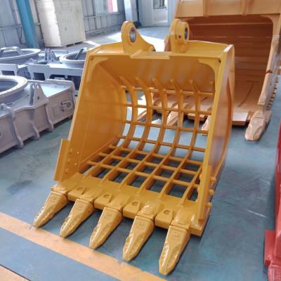China 6-60 ton Skeleton Bucket Snow shovel Multi functional crushing screen bucket vlovo xugong sany liugong  sunward for sale