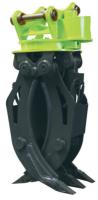 China Log grapple PC120 PC130 PC150 PC160 PC180 Hydraulic Rotary  Grapple For 12 13 15 16 18 Tons Excavator for sale