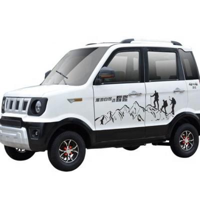 China Cars Electric 4 Wheel ElectricVehicle With Air Conditioner Family Used Electric Mini Truck Rickshaw Electric Tricycle for sale