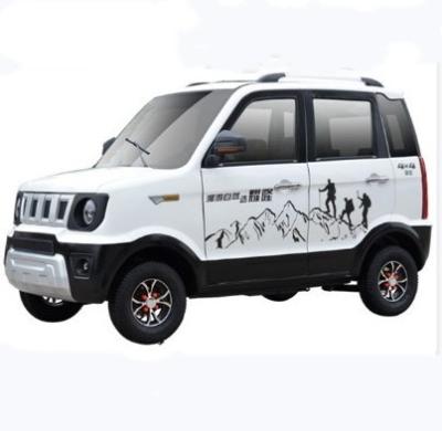 China Air Conditioner 4 Wheel 100AH Electric Passenger Tricycle for sale