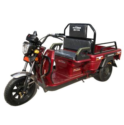 China Pedal Assist 12 Tube 500kg Electric Cargo Tricycle for sale