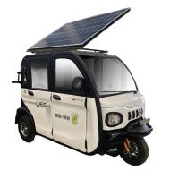 China Solar Panel 270X120X170cm Electric Cargo Tricycle for sale