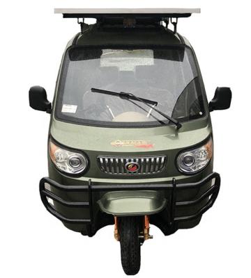 China Mini Solar 400kgs Electric Passenger Tricycle for sale
