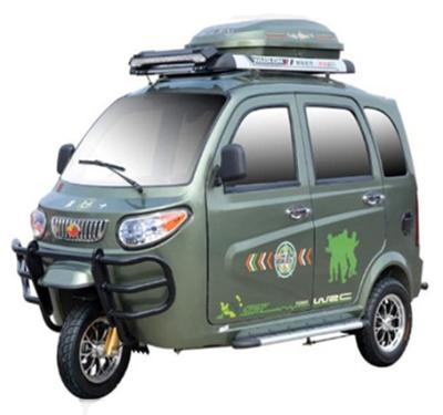 China Battery Powered 800W 60V Electric Passenger Tricycle for sale