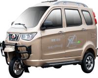China China200cc Luxury Vacuum Truck Luoyang Closed Cabin 3 Wheel CarTuc Tuc Scooter Passenger Tricycle Petrol Type for sale