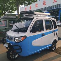 China Mototaxi Petrol 2.7m *1.3m*1.8m Motorized Passenger Tricycle for sale