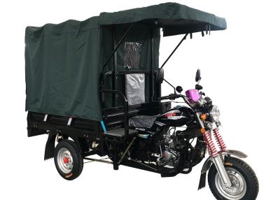 China Loading 1t Gasoline Tricycle With Front Sunshade Tent for sale