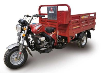China Hydraulic Self Lifting Fuel 3 Wheel 200CC Cargo Tricycle for sale