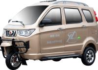 China 3c High Speed Body Closed Gasoline Electric Tricycle for sale