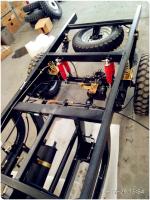 China 1500kgs Loading RED 200CC Cargo Tricycle With Oil Brake for sale