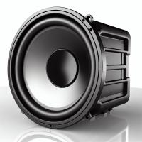 China Geely Binyue's plastic black very durable subwoofer for sale