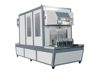 China Channel Type Vacuum Shoe Chiller Machine 3370*1450*2380mm Shoe Making Machine for sale