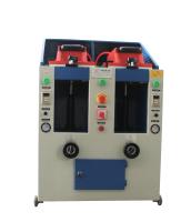 China YT-2005AD Double heads Automatic Cover-type Shoe Sole Pressing Attaching Machine For sport / sandals/leather Shoe making for sale
