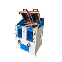China semi-auto double head pneumatic cover-type shoe sole attaching machine for sale
