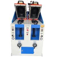 China guangdong machinery double head manual air bag shoe sole pressing machine for sale