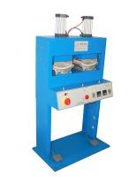 China Design Thermoplastic Toe Puff Coupling Machine for Vamp Leather and Sheeting Tip Binding Package Dimensions 530*1050*1700MM for sale