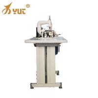 China Adjustable Speed Shoes Toe Puffs Counter Puffs Edge Skiving Cutting Machine 1000*500*1150 MM Dimensions for sale