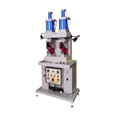 China Double Heads Pneumatic Shoe Setting Machine for Shoe Assembly Line Manufacturing Equipment for sale