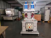 China 300 Pairs/Hrs Pneumatic Double-head Shoe Upper Crimping Bending Machine Shoes Machine 1050*650*1970 MM for sale