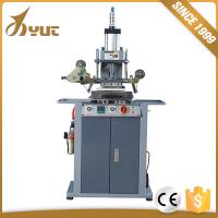 China Semi-automatic Blue/gray Pneumatic Embossing And Ironing Machine Hot Stamping Machine For Leather With Fast Stamping Speed for sale