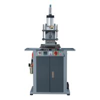 China 0.6KW Pneumatic Transfer Ironing Printer Heat Press Machine for Leather Embossing and Printing for sale