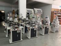 China Pneumatic Leather PU Paper Logo Hot Press Machine Tipper Stamper Foil Heat Embossing Stamping Machine 750*350*1350mm Made for sale