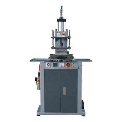 China Manufacturing Plant Semi-Automatic Pneumatic Logo Hot Foil Stamping and Embossing Machine for Notebook Shoe Insole Making for sale