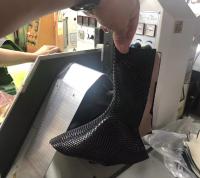 China YT-238A YUTAI Long Boots Vamp Shoe Crimping Bend Moulding Machine With Big Knife Other Shoemaking Machines 750*1000*1700 MM for sale