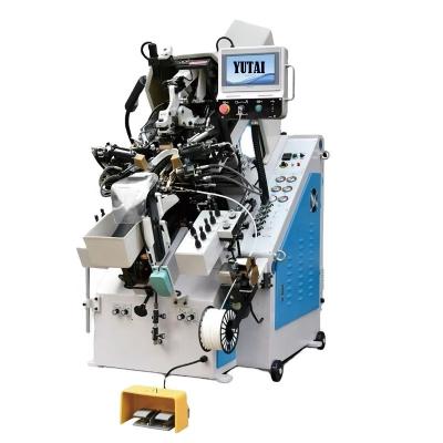 China 80kg Oil Automatic Shoe Lasting Machine Computer Memory Cementing Gluing Gray For Shoe Making for sale