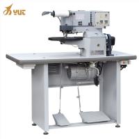 China 220V Voltage YT-701A-B Automatic Hot Melt Gluing Leather Edge Folding Machine with Machine Dimension of 1200*550*1280 MM for sale