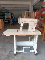 China Computer Design Single Needle Sewing Machine 115KG Weight Video Technical Support and Spare Parts for sale