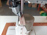 China Computer Design Single Needle Sewing Machine 115KG Weight Video Technical Support and Spare Parts for sale