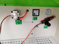 China Manufacturing Plant Strong Leather Fabric Insole Latex Gluing Spray Gun Machine with Production for sale