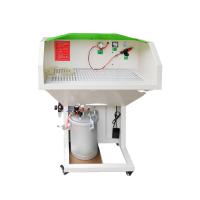 China 70 KG Desktop Pneumatic Auto Air-Absorbing Water-Based White Glue Spray Machine for Shoe Upper Packaging Box and Leather for sale