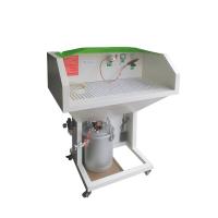 China 70 KG Desktop Pneumatic Auto Air-Absorbing Water-Based White Glue Spray Machine for Shoe Upper Packaging Box and Leather for sale