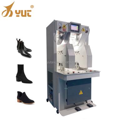China Single Cold and Single Hot Vamp 3D Boot Upper Automatic Shaping Machine 450kg for Manufacturing Plant Efficiency Boost for sale